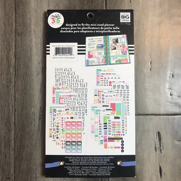 Me & My Big Ideas | Accessories | The Happy Planner Sticker Book ...
